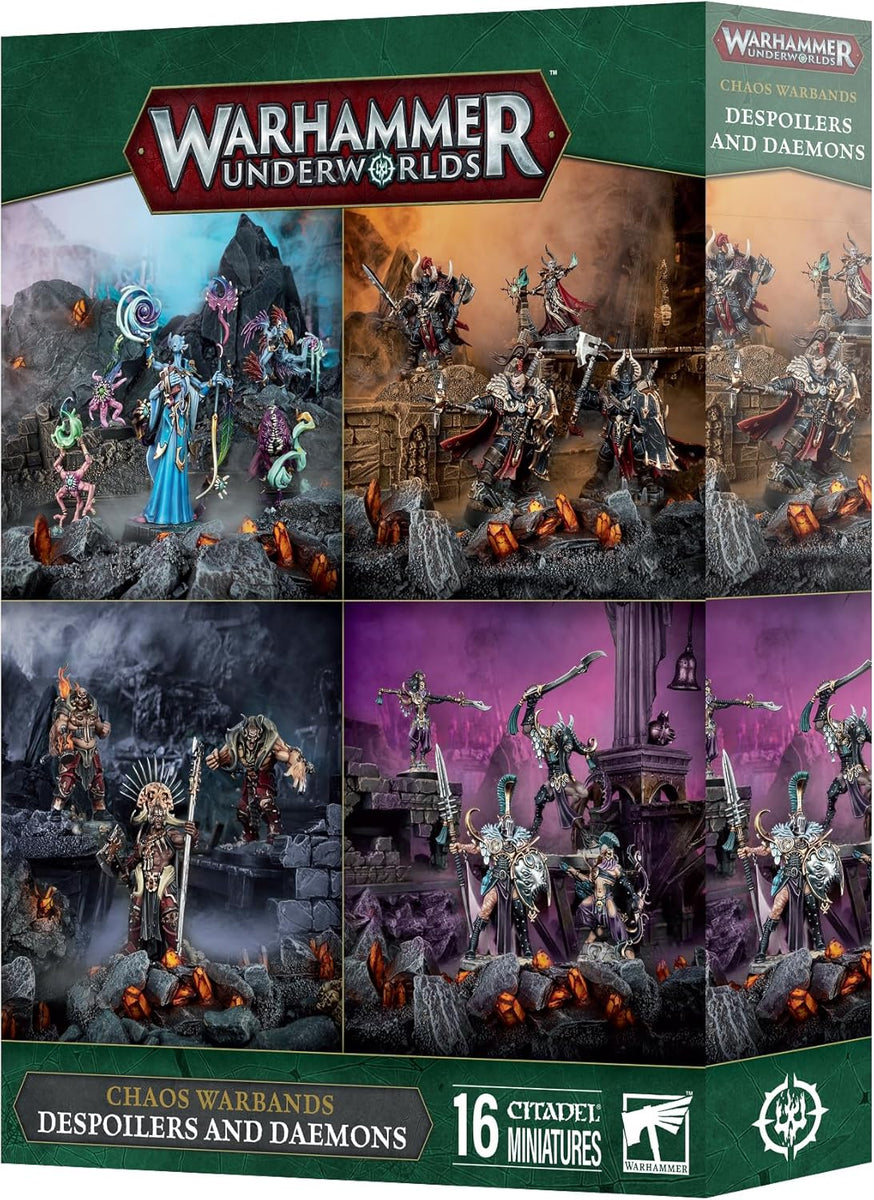 Games Workshop - Warhammer Underworlds: Despoilers and Daemons (4 Warb ...