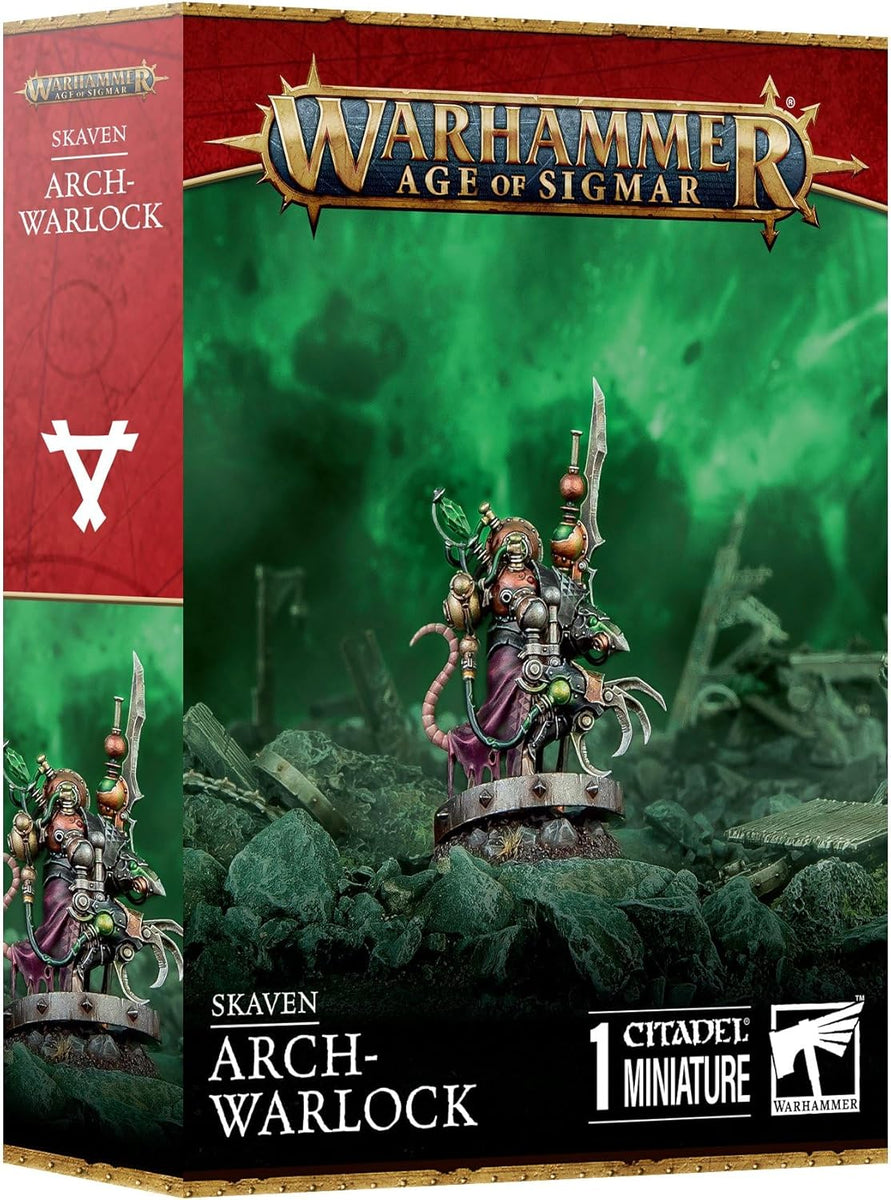Games Workshop - Warhammer - Age of Sigmar - Skaven: Arch-Warlock – Bee ...