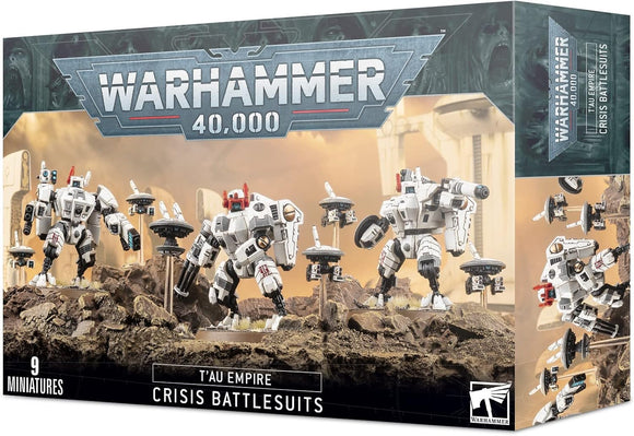 Games Workshop Warhammer+40k+-+Tau+XV8+Crisis+Battlesuit+Team – Bee ...