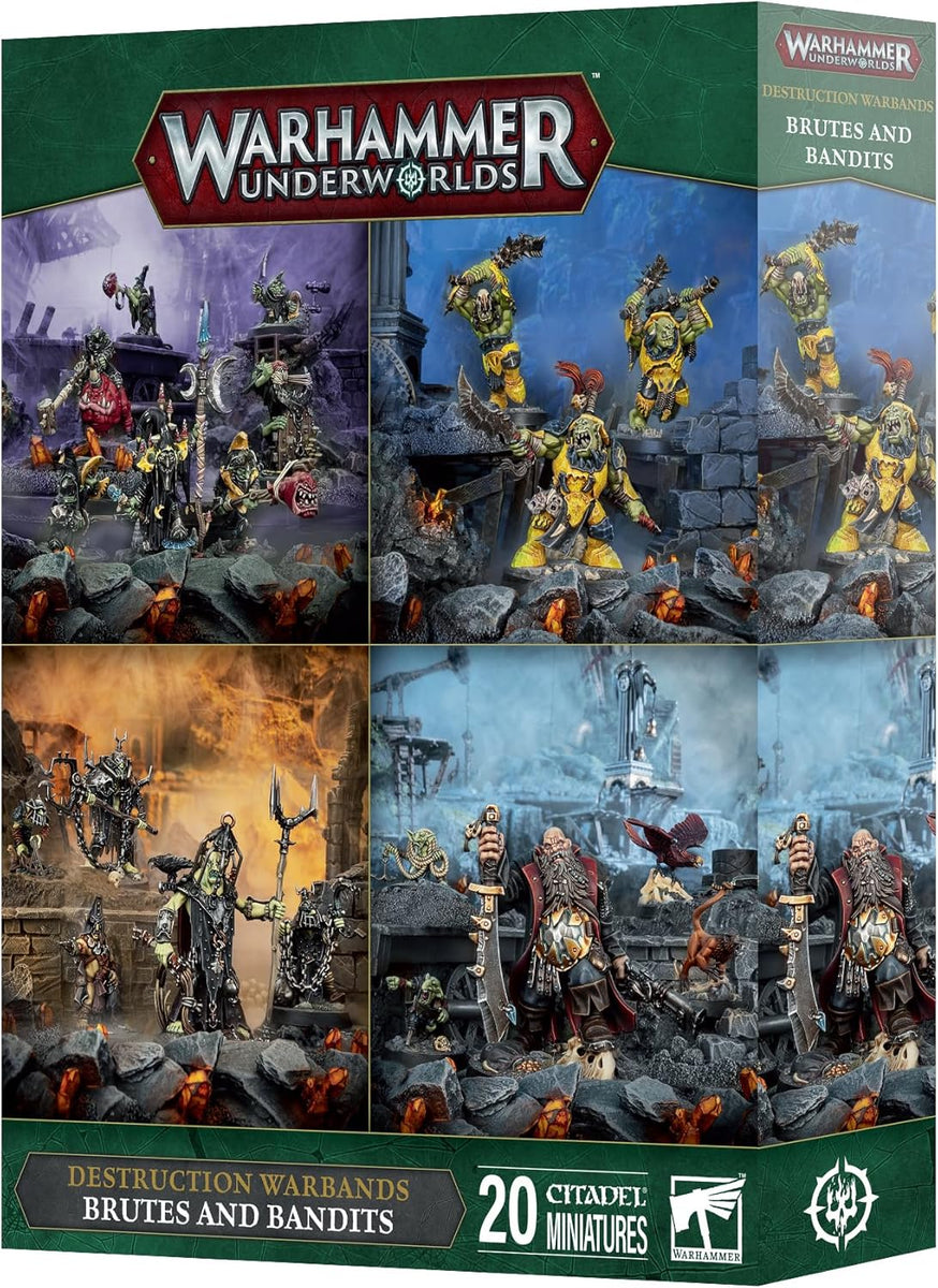 Games Workshop - Warhammer Underworlds: Brutes and Bandits (4 Warband ...