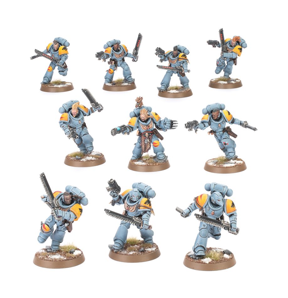 Games Workshop - Warhammer 40,000 - Space Wolves: Blood Claws – Bee ...